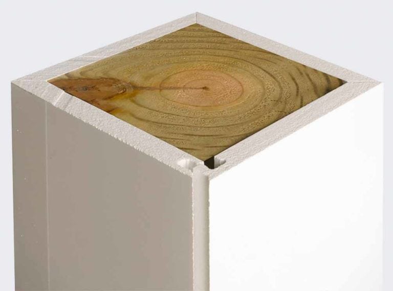 Porch Post Covers, Wrap ’N Snap Vinyl Column Wraps