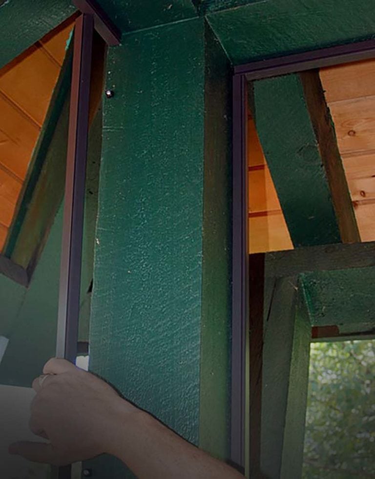 How to Install Mini Track Screening System on Patios, Porches & Decks