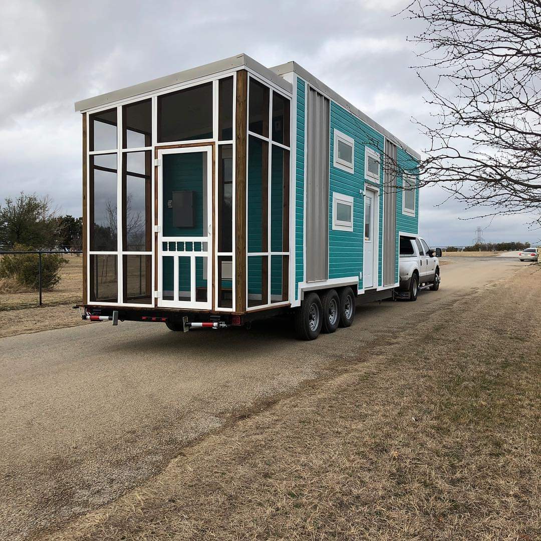 Screen Porches on Tiny Houses - Screen Tight