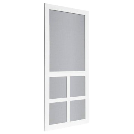 Lafayette Wide Stile Vinyl Screen Door - Screen Tight