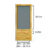 Hampton Wood Screen Door - Screen Tight