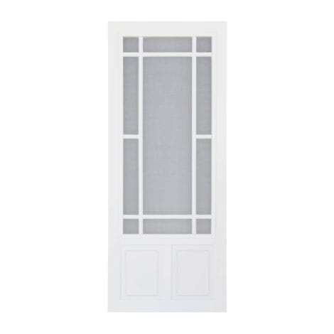 Prarieview Solid Vinyl Screen Door - Screen Tight