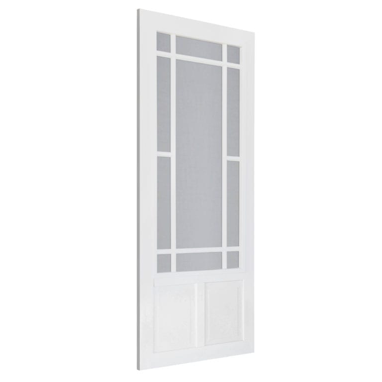 Prarieview Solid Vinyl Screen Door - Screen Tight