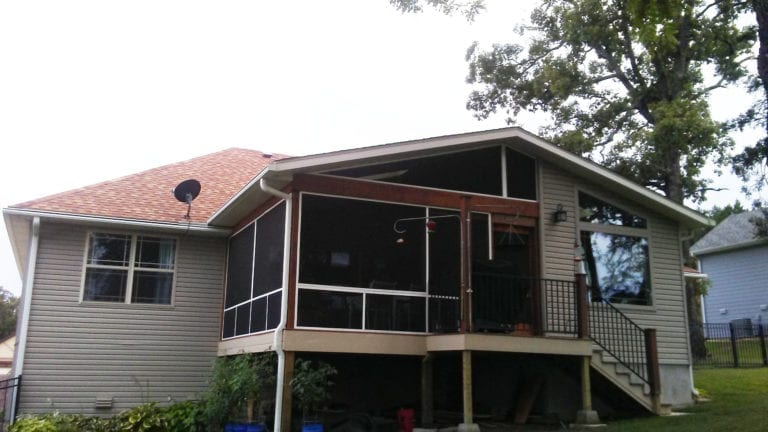 MeshGuard Infill Screen Porch System for Guardrail Code Requirements