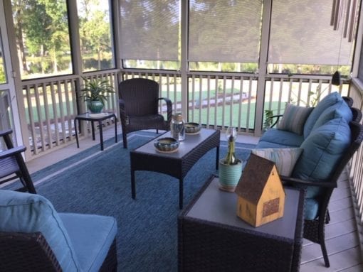 Mini Track Low Profile Aluminum Screen Porch System