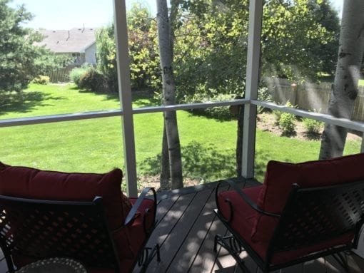 MeshGuard Infill Screen Porch System for Guardrail Code Requirements