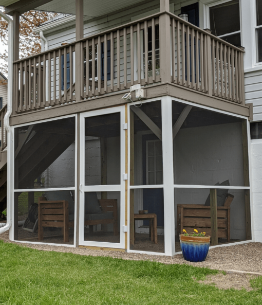 Easy Screen Porch Systems and Screen Doors for DIY Homeowners