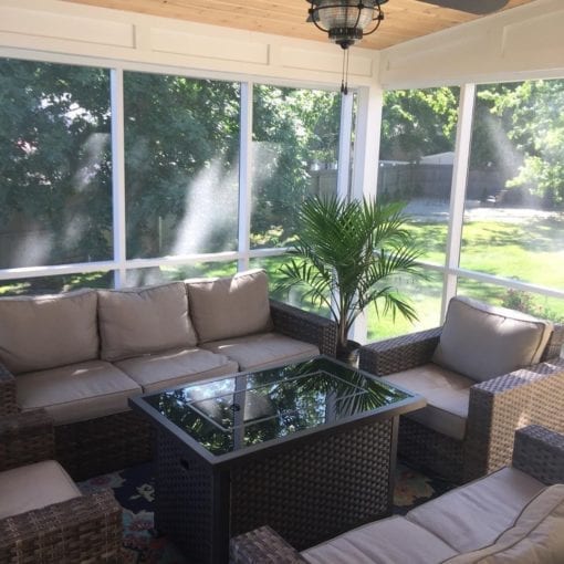 MeshGuard Infill Screen Porch System for Guardrail Code Requirements