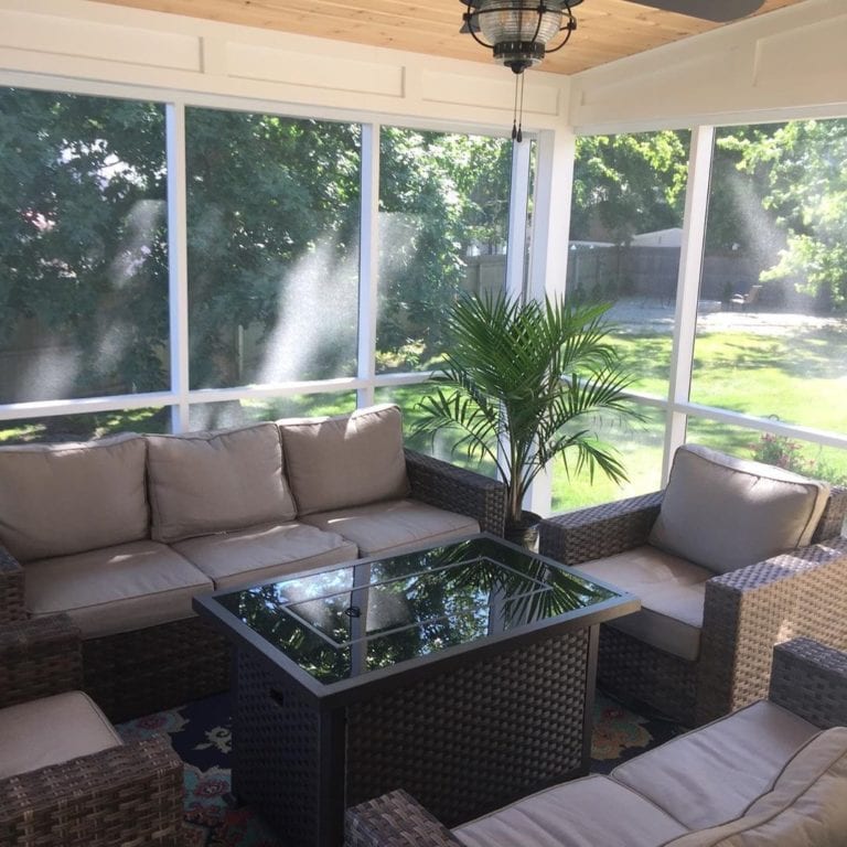 MeshGuard Infill Screen Porch System for Guardrail Code Requirements