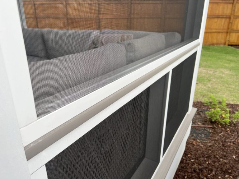Mini Track Low Profile Aluminum Screen Porch System